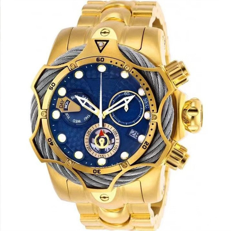 INVACTA Steel Wire Rope Watch European Alloy Quartz Watch Men's ...