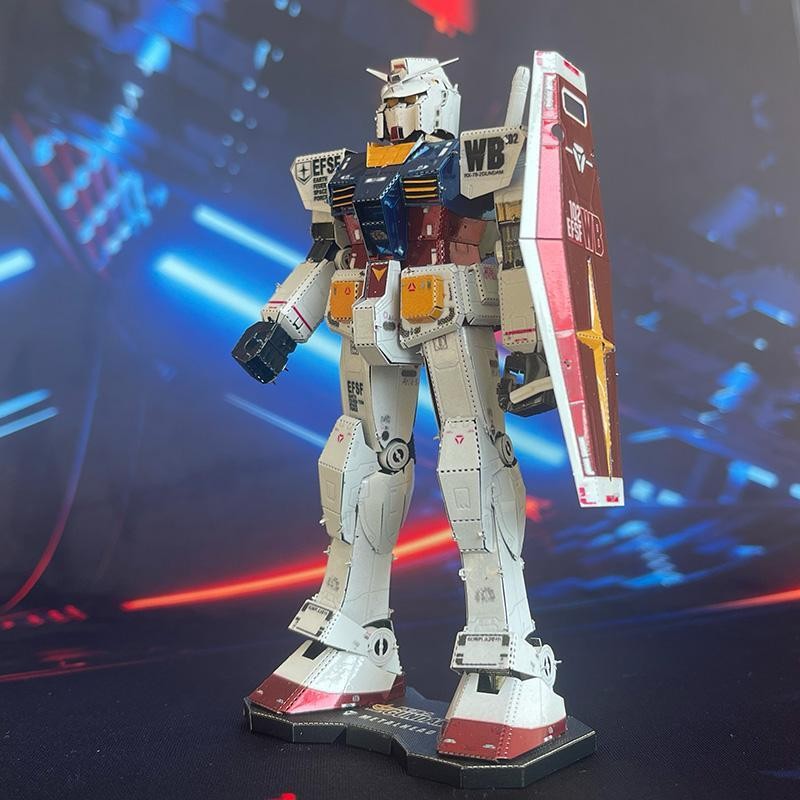 Crazy Model Mobile Suit Gundam RX-78-2 DIY Metal Puzzle Assembly Model ...