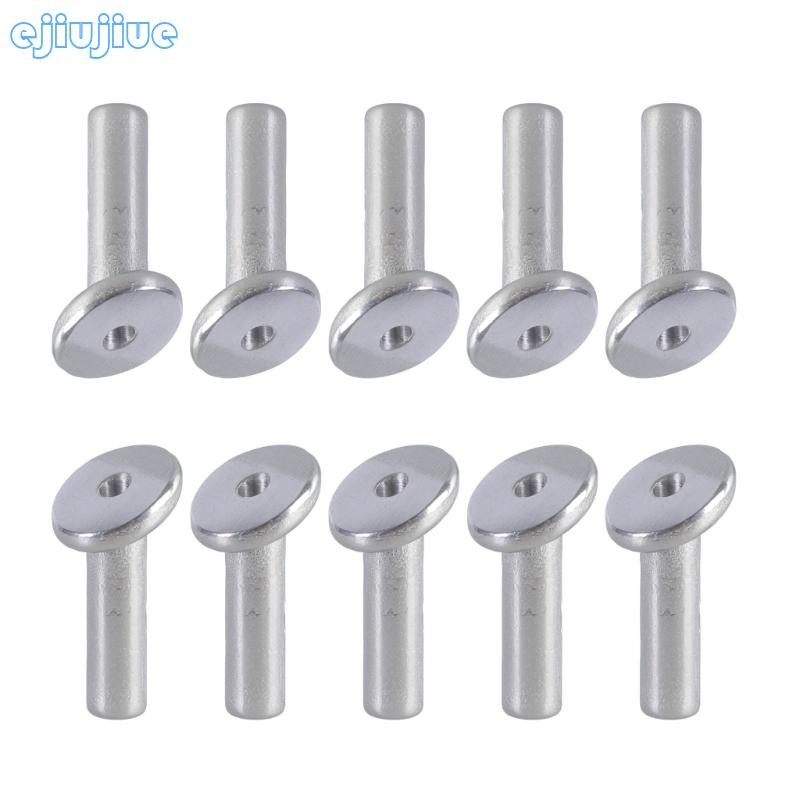 cc Pack of 10 Sturdy Stainless Steel Sleeves for Securing Stair Railing ...