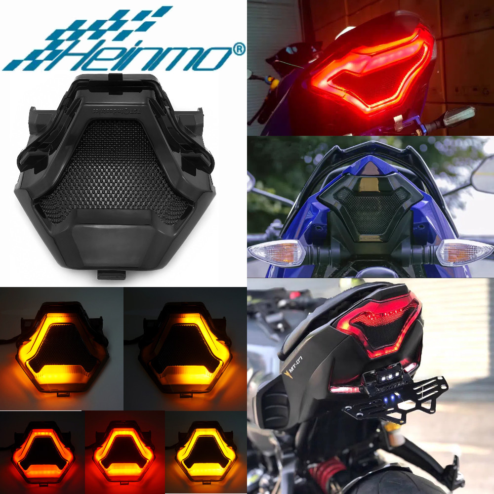 For 2015 - 2022 2023 YAMAHA R3 MT03 Integrated LED Tail Light Brake ...