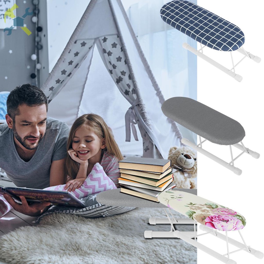 Tabletop Ironing Board Small Ironing Board with Non-Slip Folding Feet ...