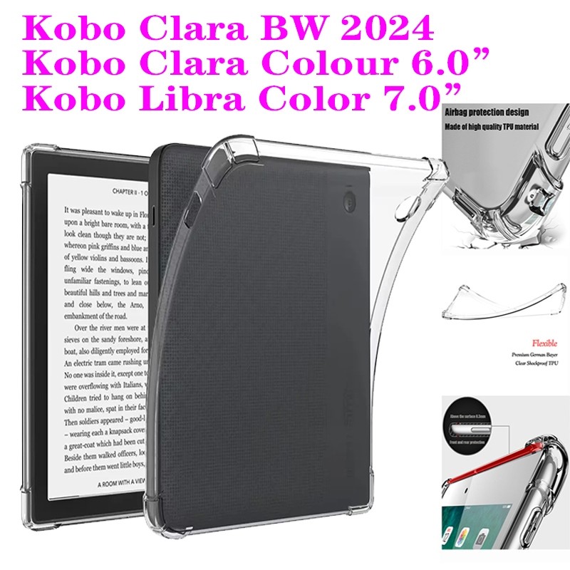 For Kobo Clara Colour 2024 6.0" N367 Libra Color 7.0 inch e-Book ...