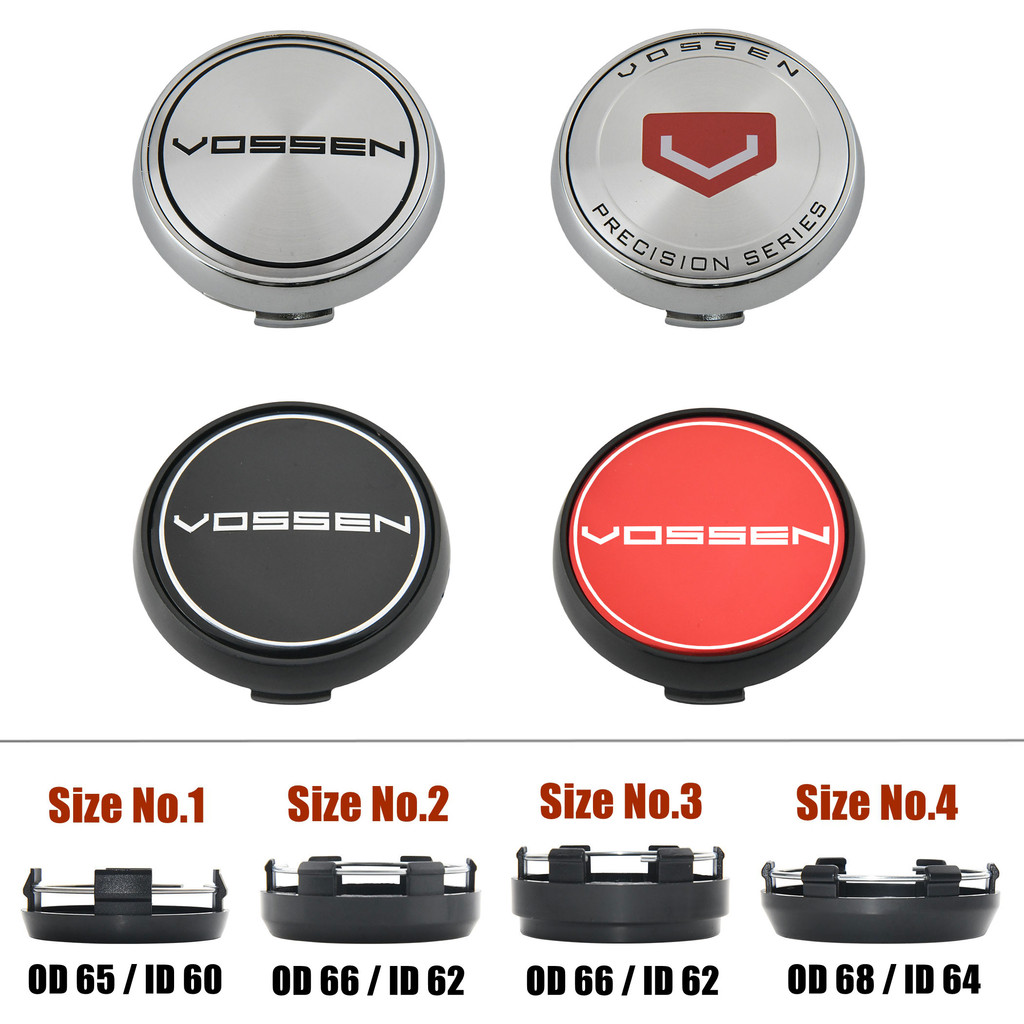 VOSSEN Wheel Cap 65mm Sport Rim Cap 66mm Hub Cap Wheel Cover Cap 68mm ...