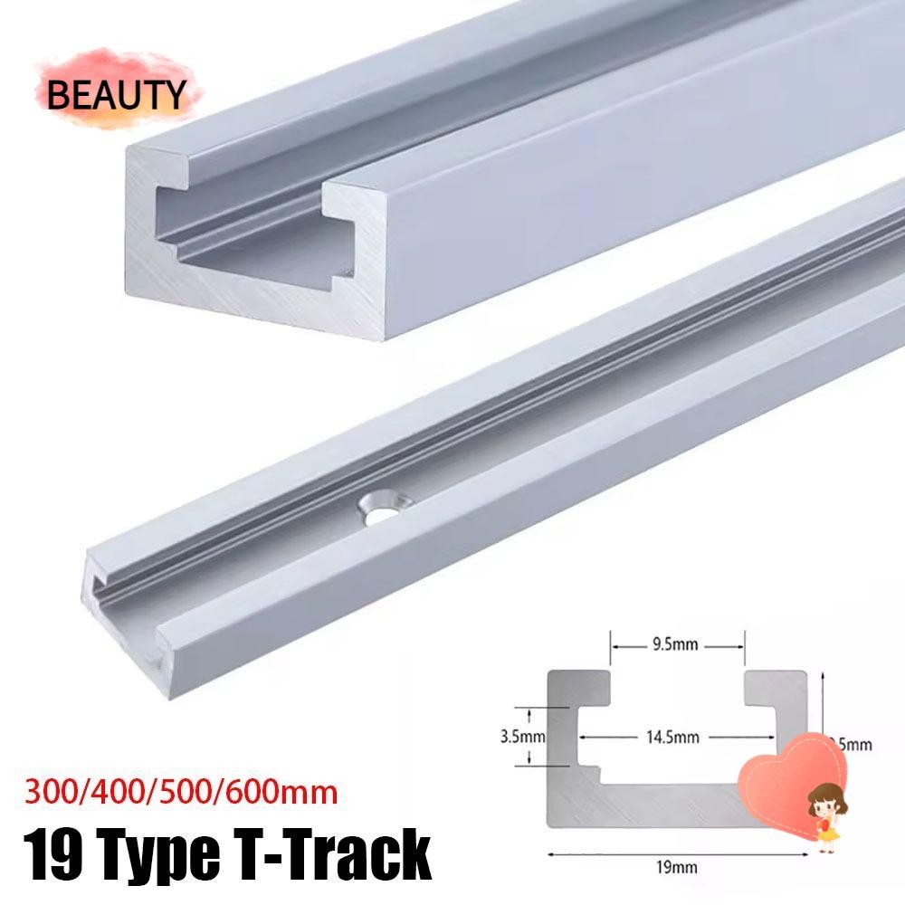 BEAUTY 1Pcs T-Slot Track, T Slider Fixture Slot Slide 300-600mm T-Track ...