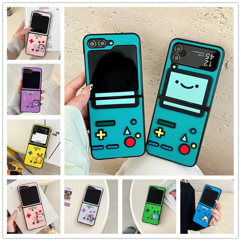 New 3D Cartoon Games Console Phone Case For Samsung Galaxy Z Flip 3 4 5 ...