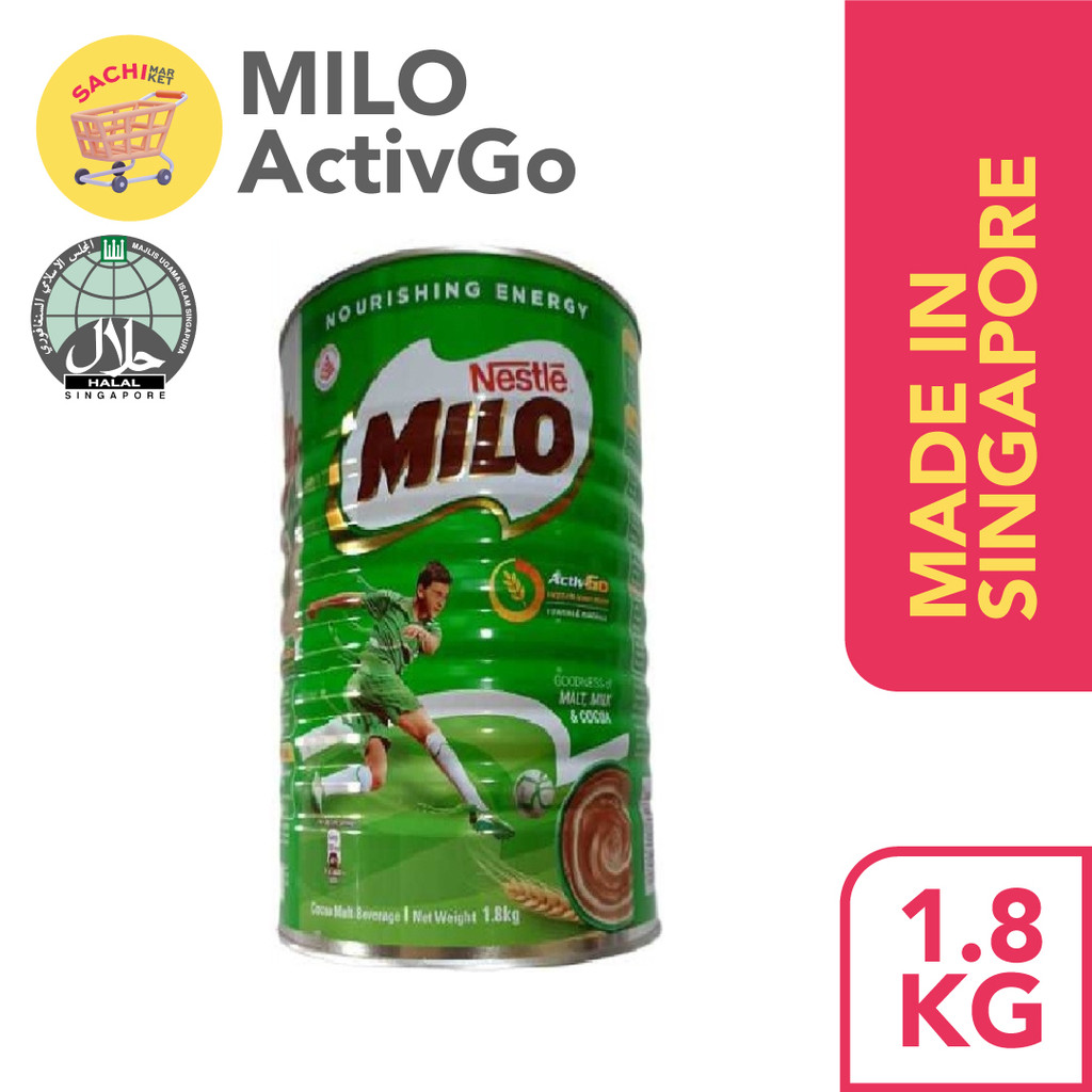 NESTLE MILO Singapore Can Milo Singapore Chocolate Milk Powder Ori SG ...