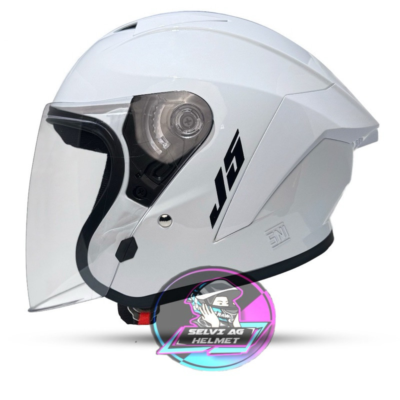 MLA J5 Solid Half face helmet SNI adult js helmet | Shopee Philippines