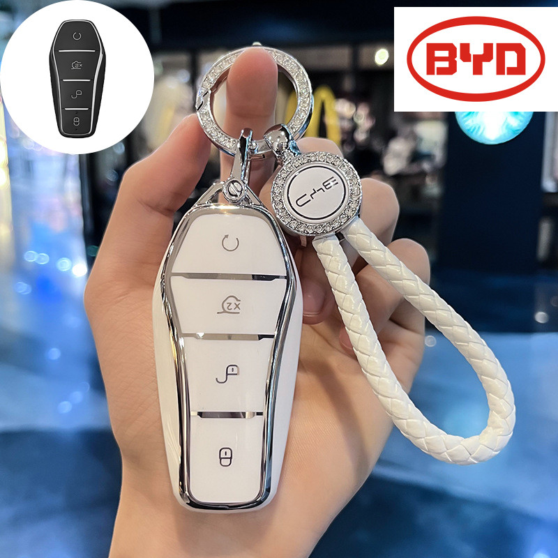 BYD car key cover is suitable for BYD Atto 3/Dolphin/Seal/sealion 07/Shark/M6/atto3 key case BYD ...