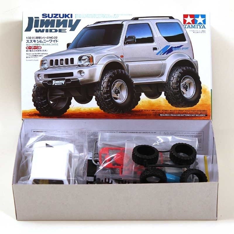TAMIYA 1:32 Mini 4WD Suzuki Jimny Off-Road Car Model Kit #19022 ...