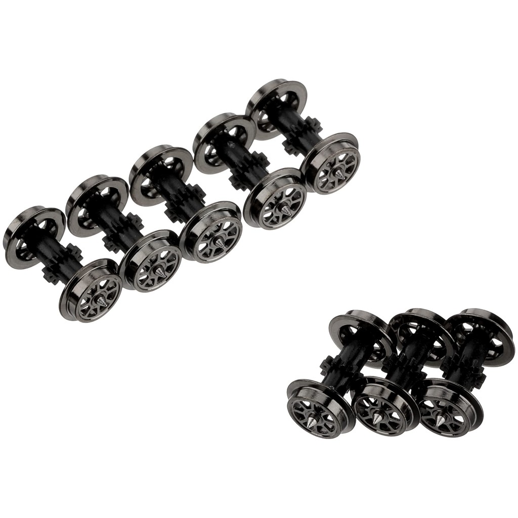 KATO N gauge old style national railway spoke wheels for M, 8 pieces ...