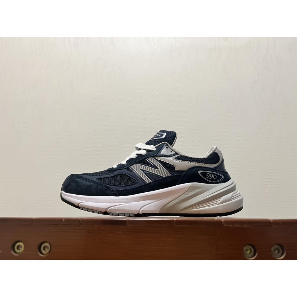 New Balance 990v6 American origin nb990 v6 dark blue popular casual ...