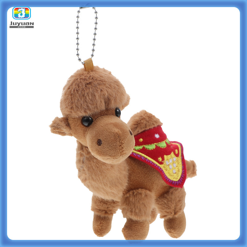 Camel Pendant Toy Plush Doll Keychain Lucky Kid Toys Baby Animal ...