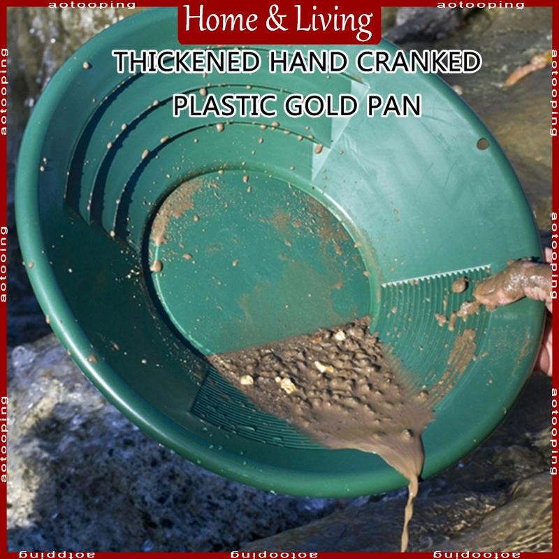 AOTO Efficient Gold Pans Gold Panning Pans for Handheld Mining ...