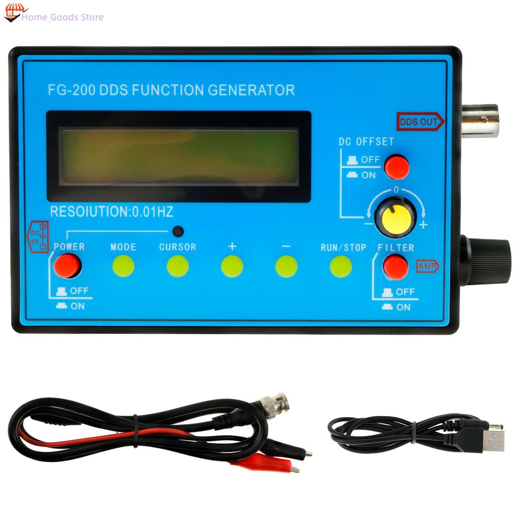 Signal Generator 0.01Hz to 500kHz High Precision Sine Wave Generator ...