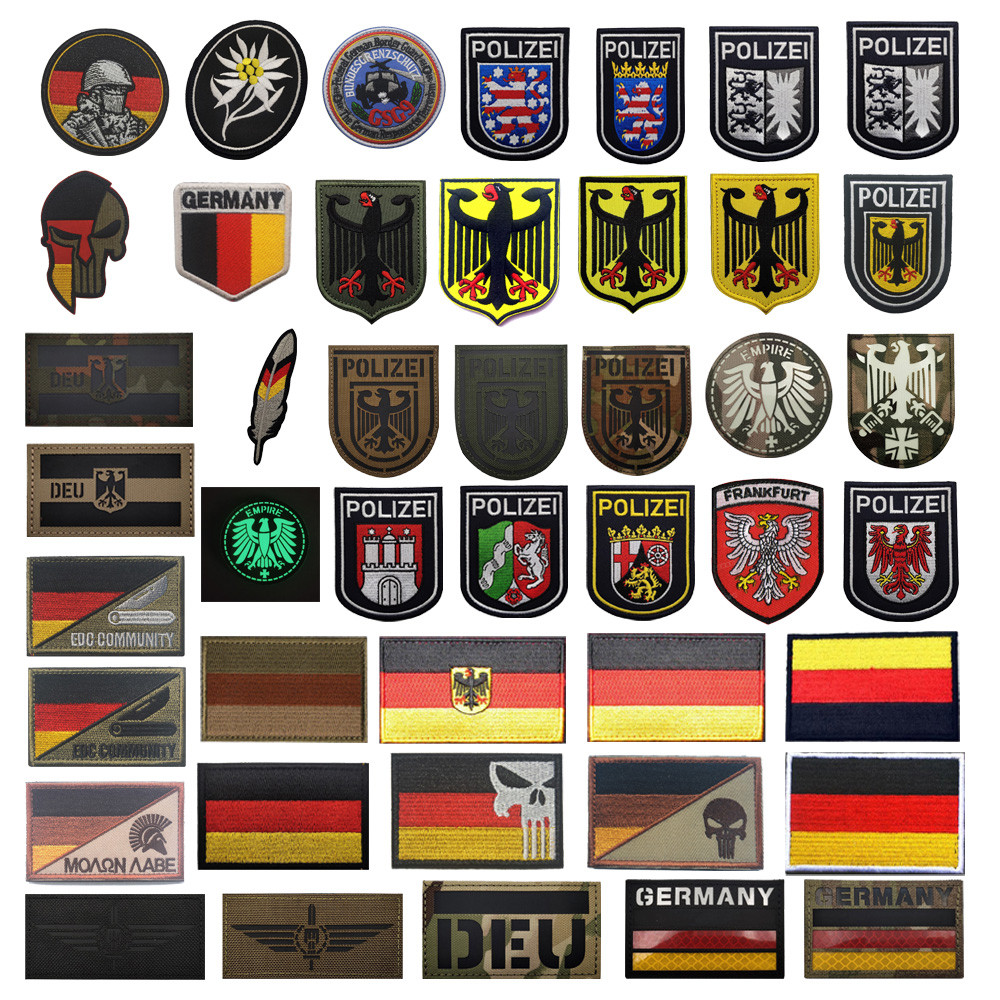 Outdoor Bag Accessories Laser Cutting IR Reflective Luminous Patch ...