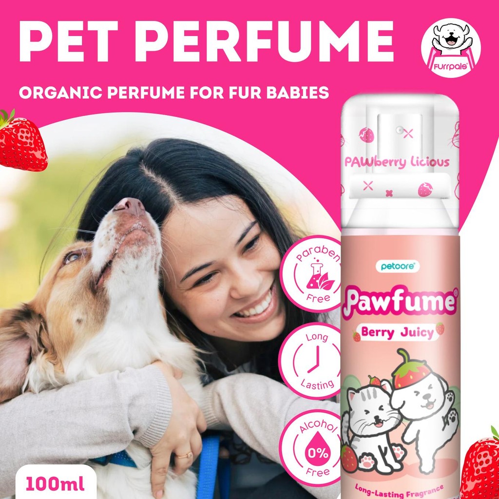 Furrpals Pet Perfume Long Lasting Fragrance Cat and Dog Cologne 100ml ...