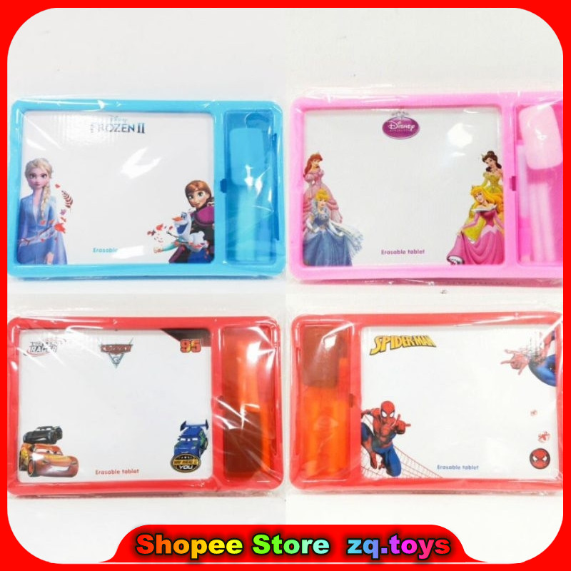 Learning WordPad Children's cartoon 2in1 whiteboard and blackboard word ...