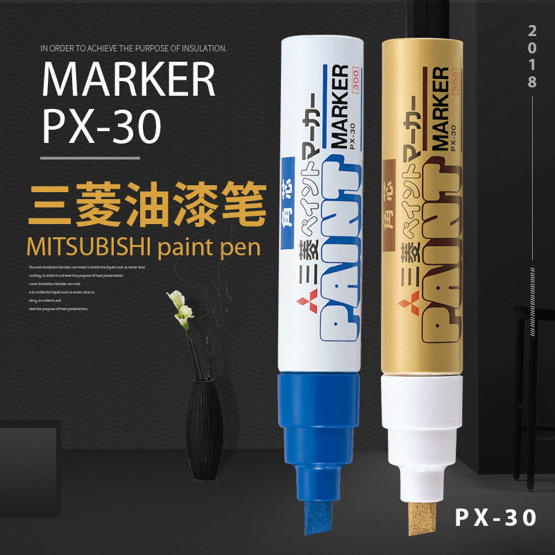 Japan Mitsubishi Uni Paint Pen PX-30 Wide Touch-Up Paint Marker Pen ...