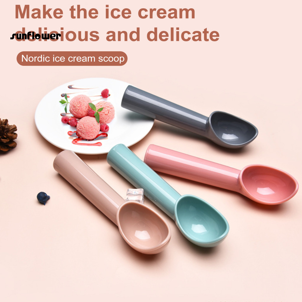 SF_ Durable Plastic Ice Cream Scoop Ice Cream Utensil Easy Scoop Ice ...