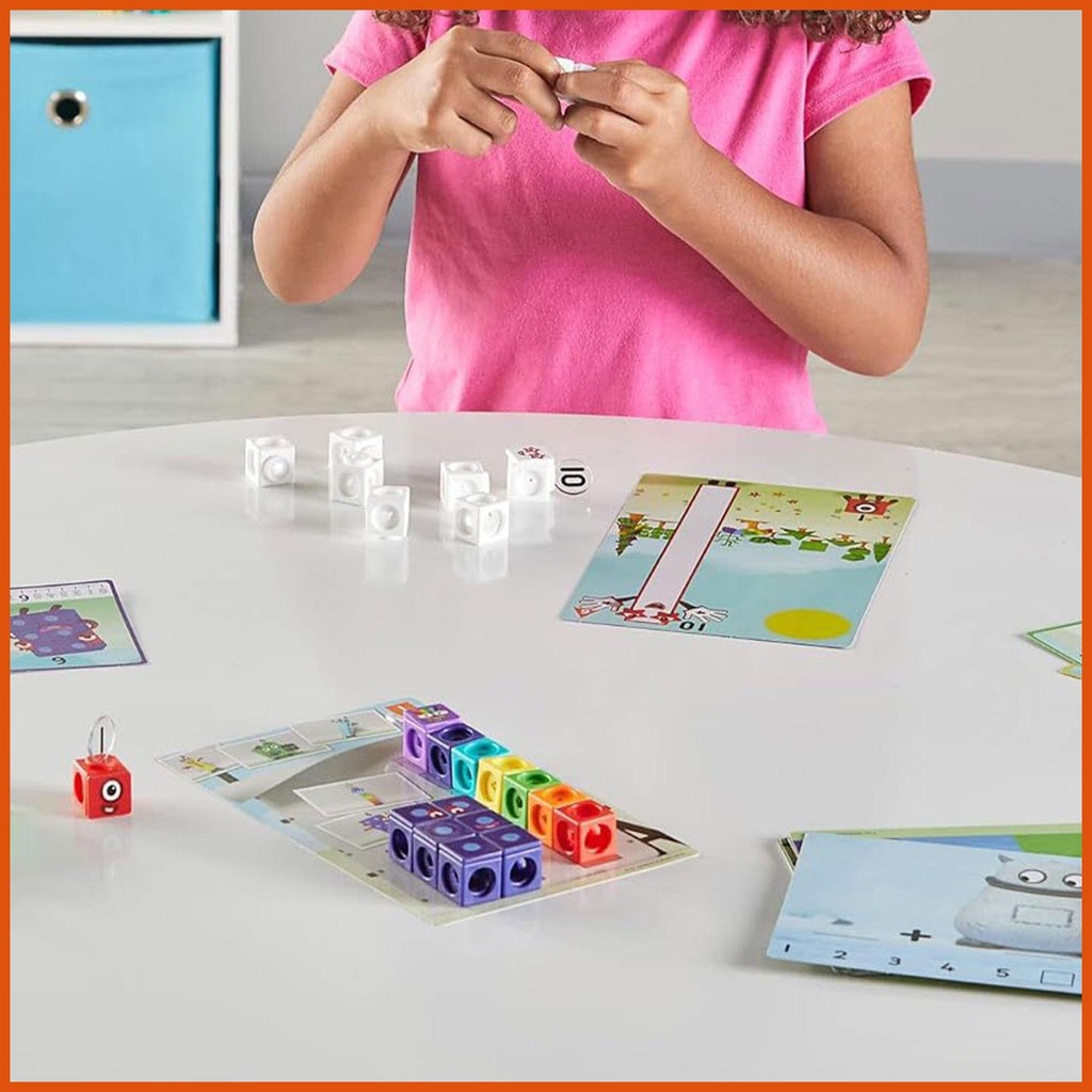 Number Math Block Toys Connecting Blocks Number Game Mathematical ...