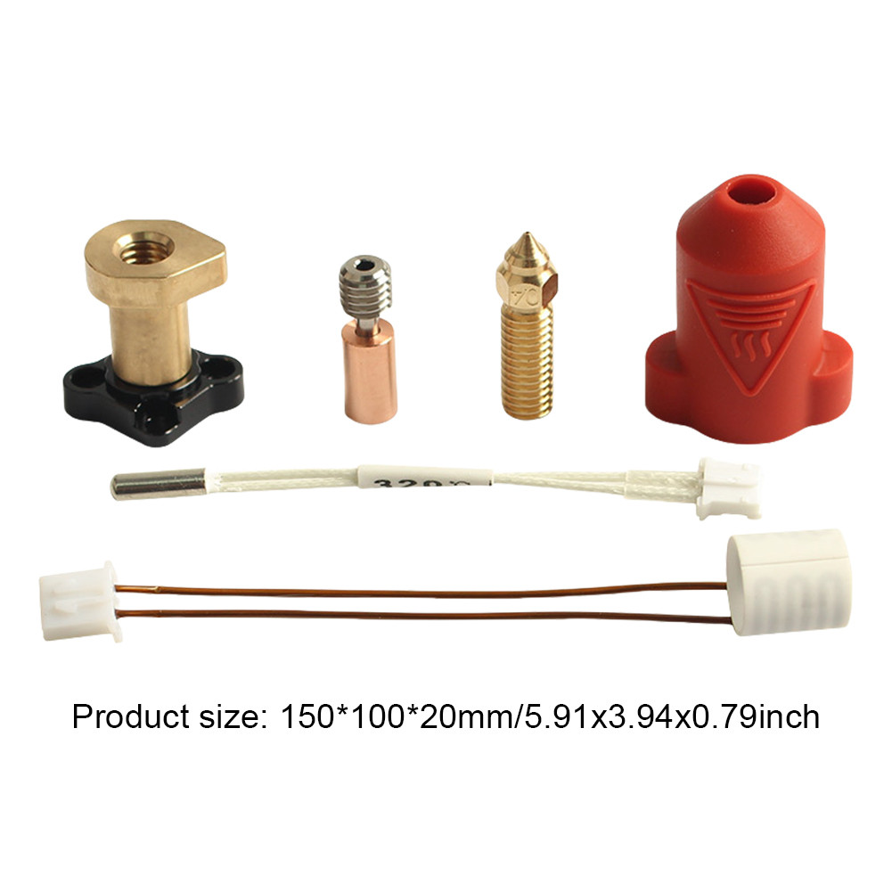Hotend Kit Ceramic Heating Block Throat Hotend for Creality K1/K1 Max ...