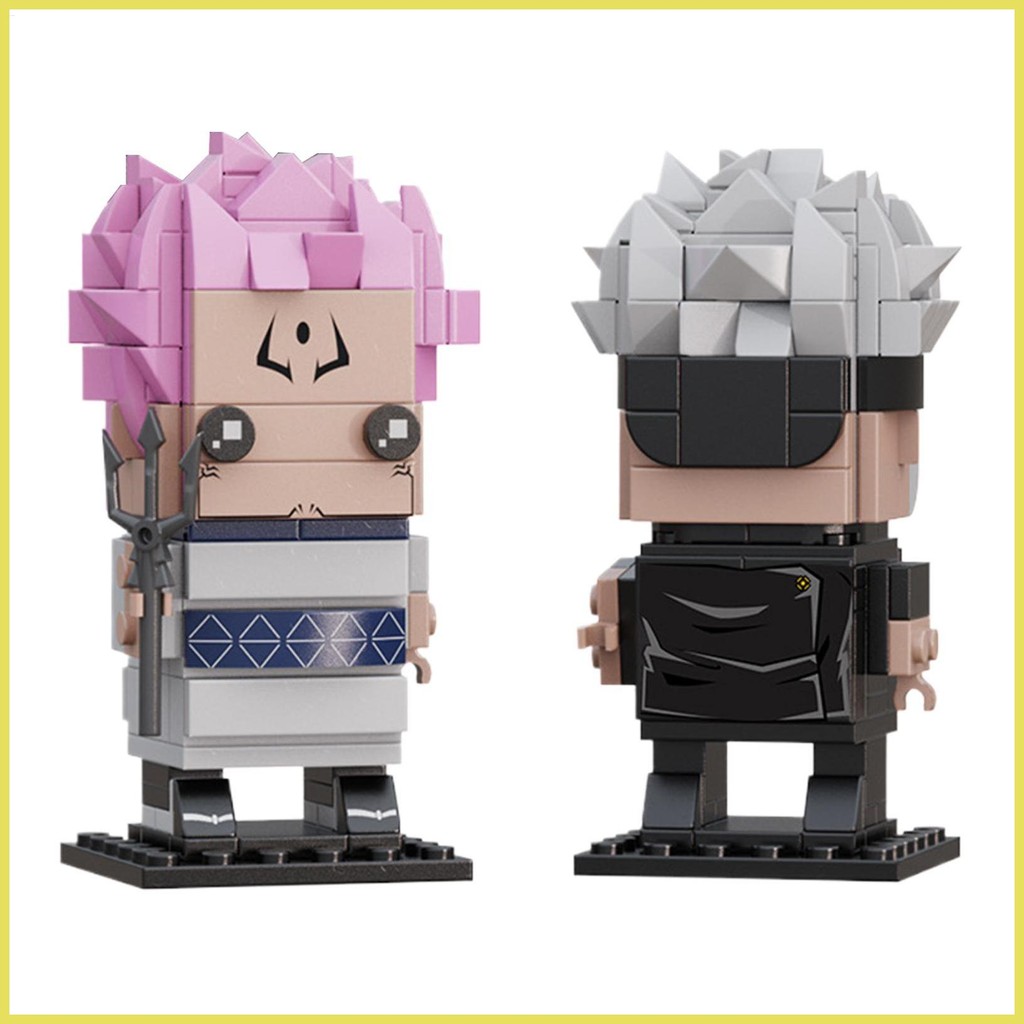 For Jujutsu Kaisen Anime Figure Building Blocks Anime Characters Model ...