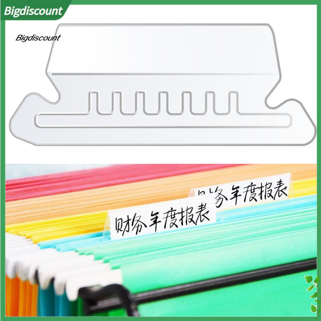 {BIG} Hanging Folder Labels File Folder Tabs Organize Your Files with ...