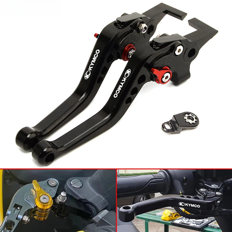 KYMCO Accessories CNC Brake Adjustable Brake Clutch Levers For DownTown ...