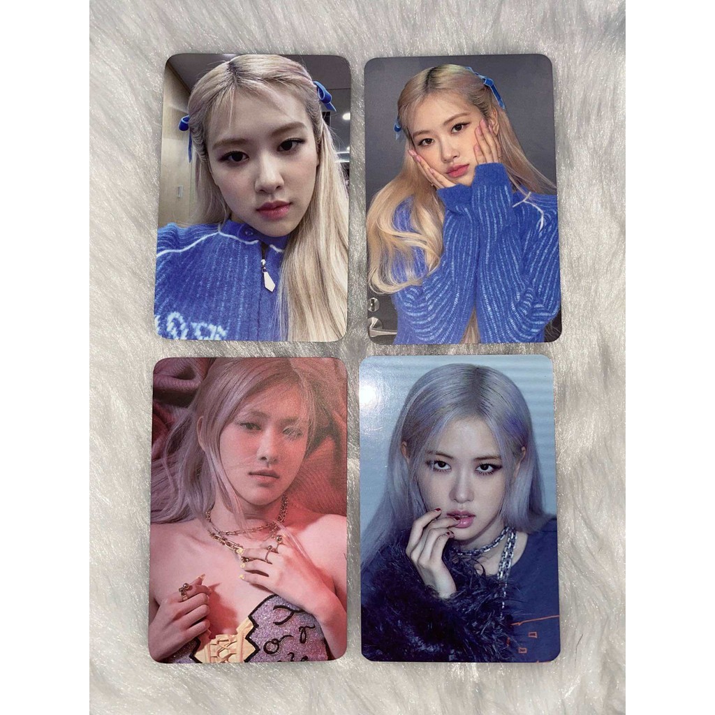 OFFICIAL Rose Photocard Rose Blackpink Photocard | Shopee Philippines