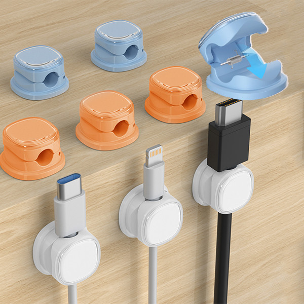 Automatic Retractable Data Cable Organizer, Adjustable Cord Holder ...