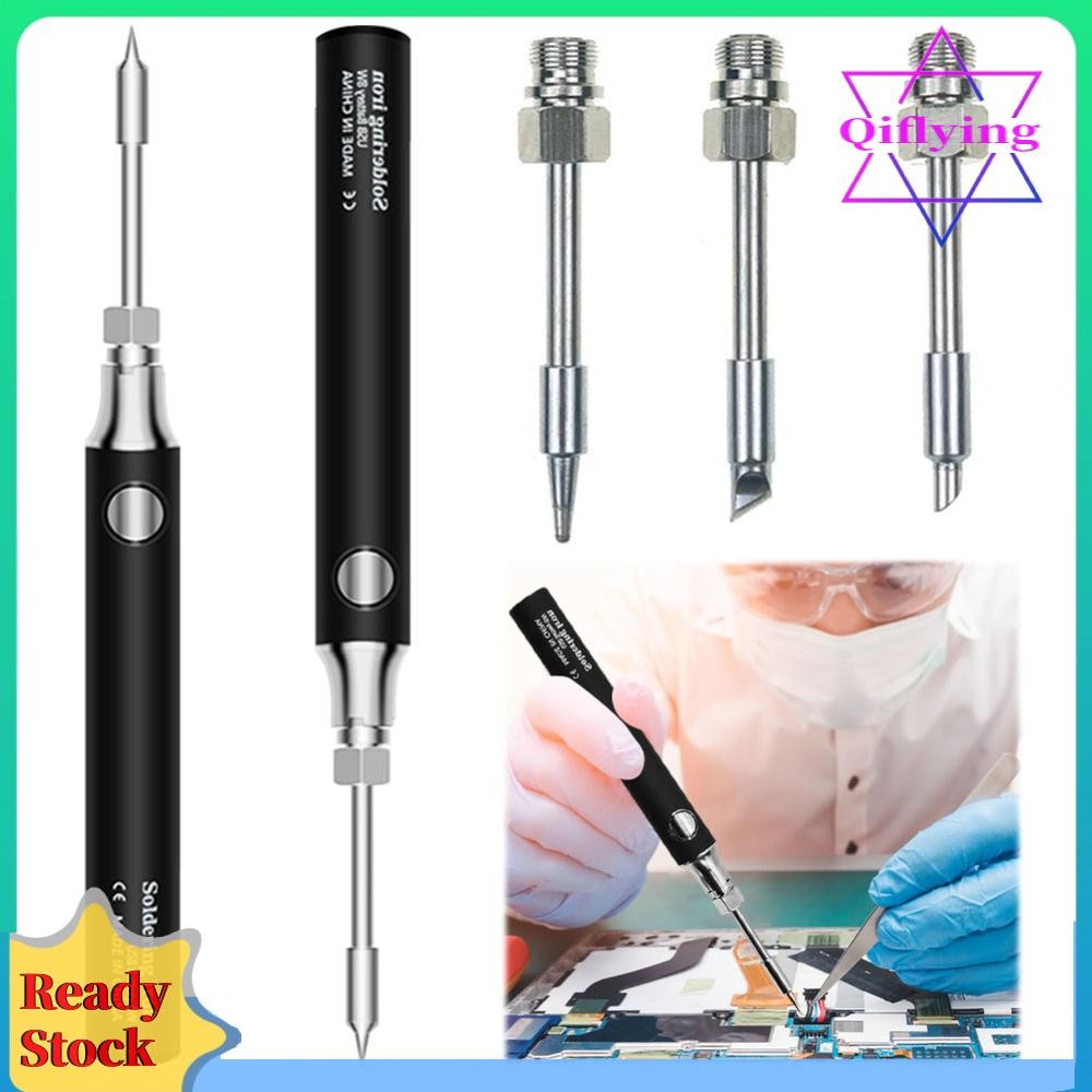 Wireless Soldering Iron Kit Rechargeable Electric Solder Iron Welding ...