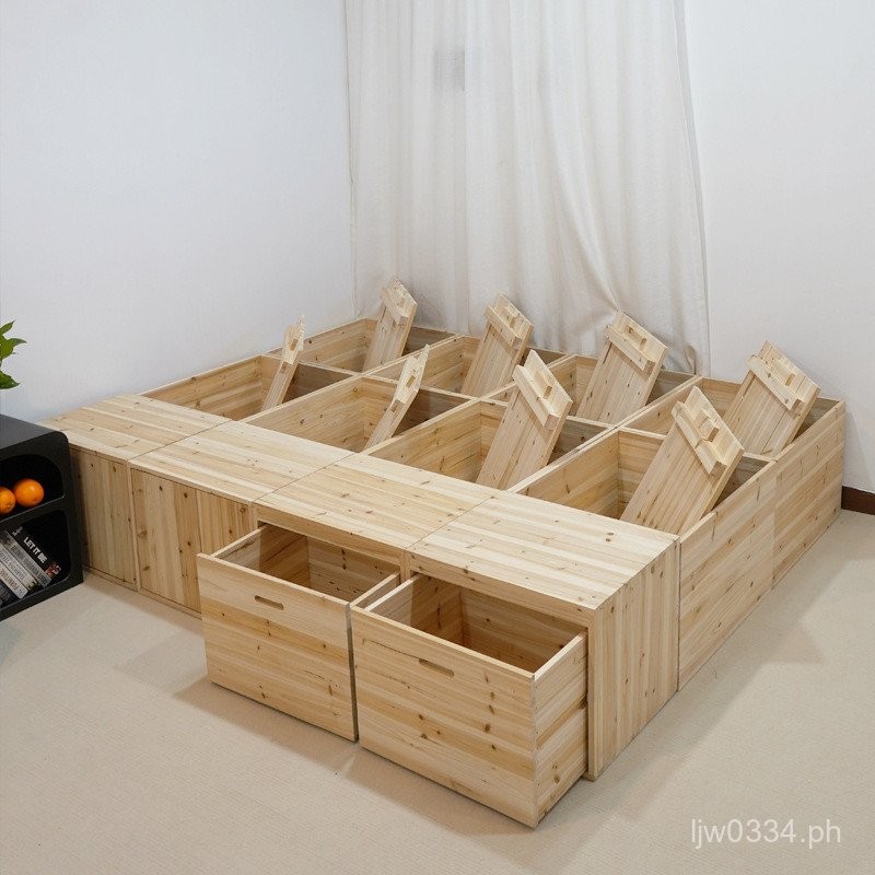 Tatami Storage Box Combination Storage Bay Window Widened Bed Splicing ...