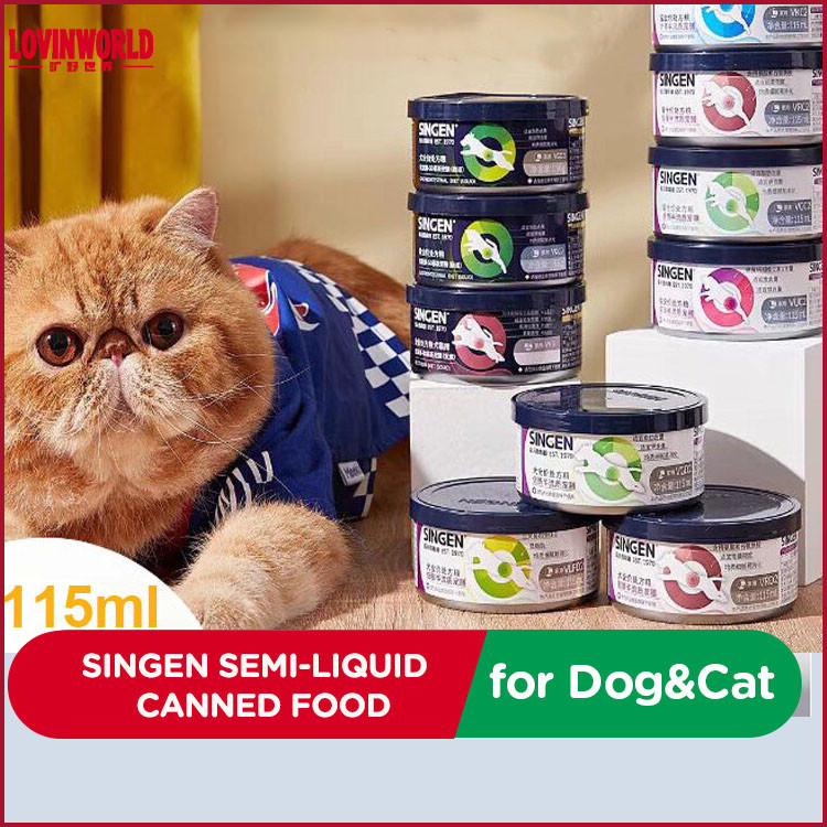 SINGEN Cat & Dog Semi-Liquid Can 115ml, Postoperative Gastrointestinal ...