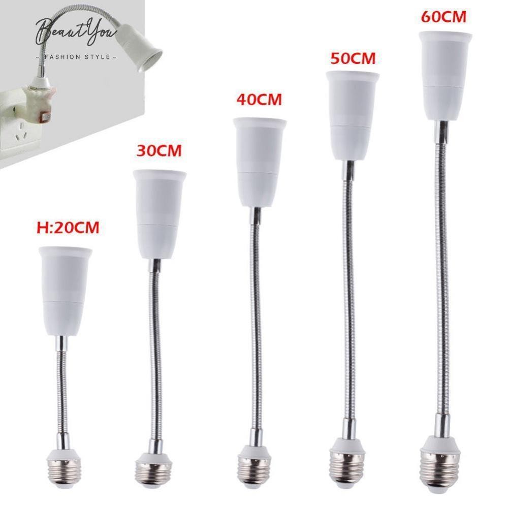 10PCS LED Light Bulb Lamp Holder Flexible Extension Adapter Socket ...