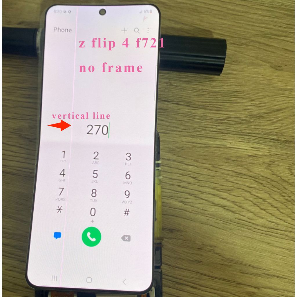 super AMOLED Defect LCD For Samsung Z Flip 4 LCD Display Touch Screen ...
