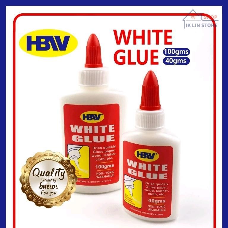 HBW WHITE GLUE (40gsm x 12) (100gsm x 6) SOLD PER BOX | Shopee Philippines
