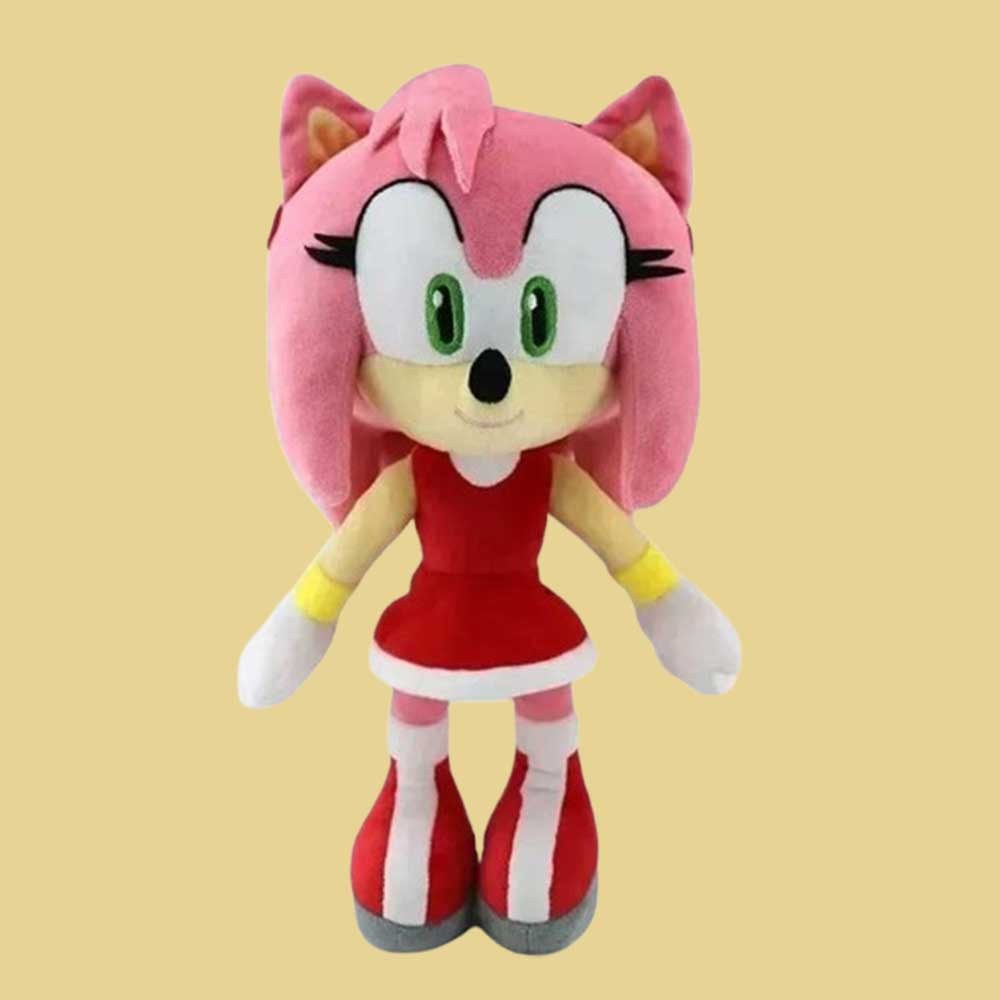 Sonic Hedgehog plush toy stuffed game plush toy tail Amy Rose gift ...