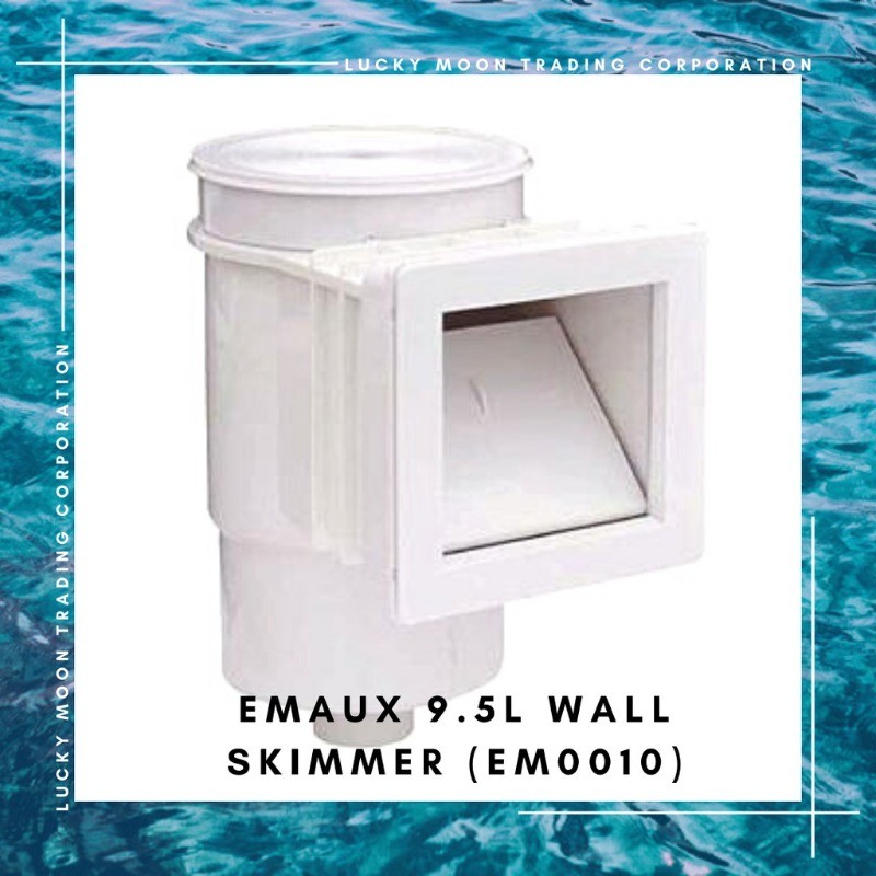 EMAUX EM0010 Complete Standard Wall Skimmer 1.5" Inlet (Gunite/Concrete ...
