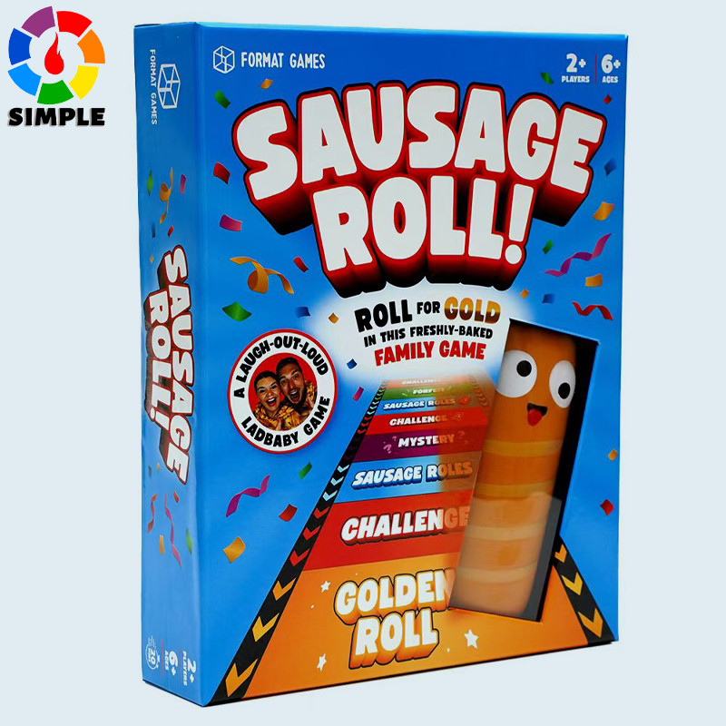 Sausage Roll Board Game | The Ultimate Challenge Game For Kids Teens ...