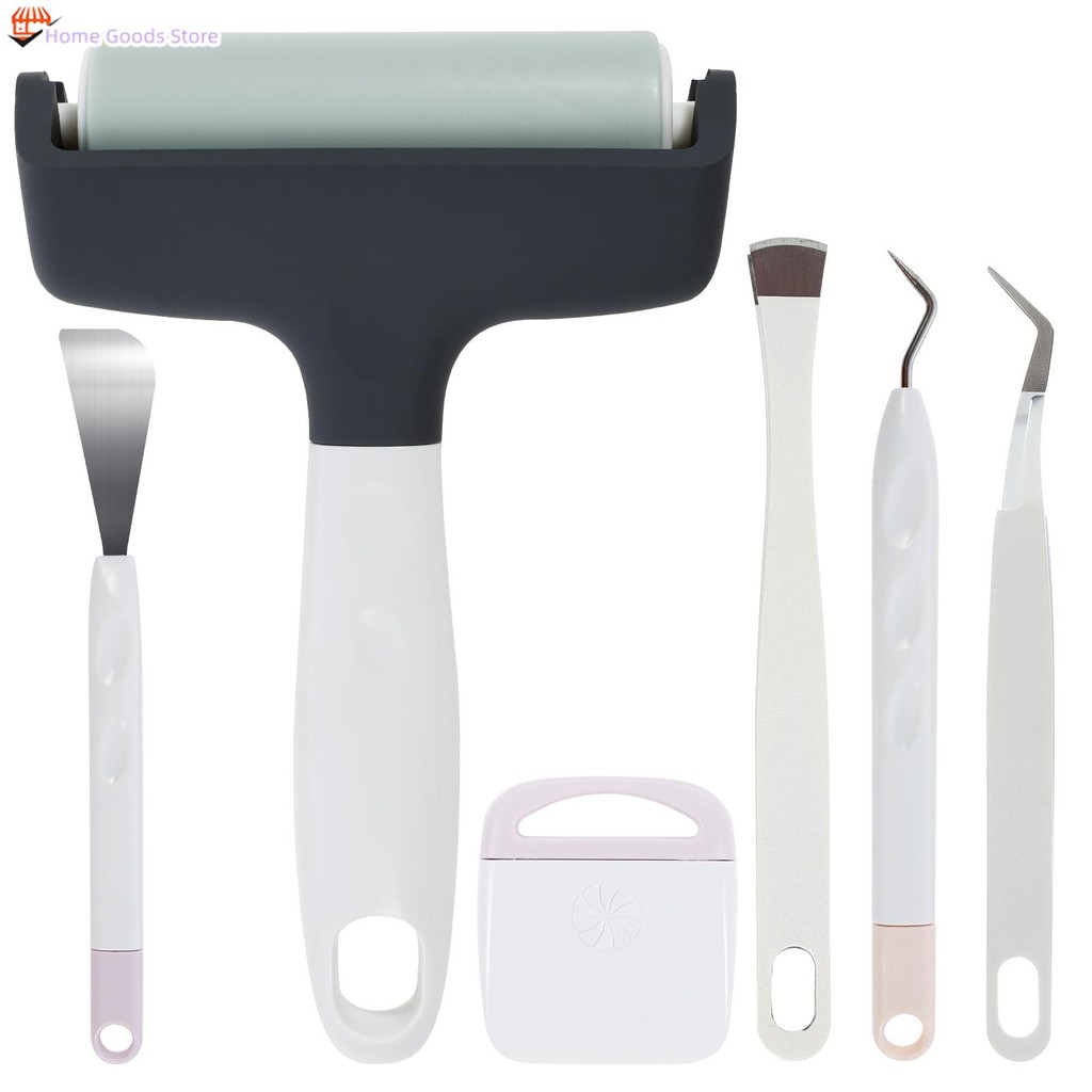 6Pcs Craft Vinyl Tools Kit Vinyl Weeding Tools Anti Slip Crafting Basic ...