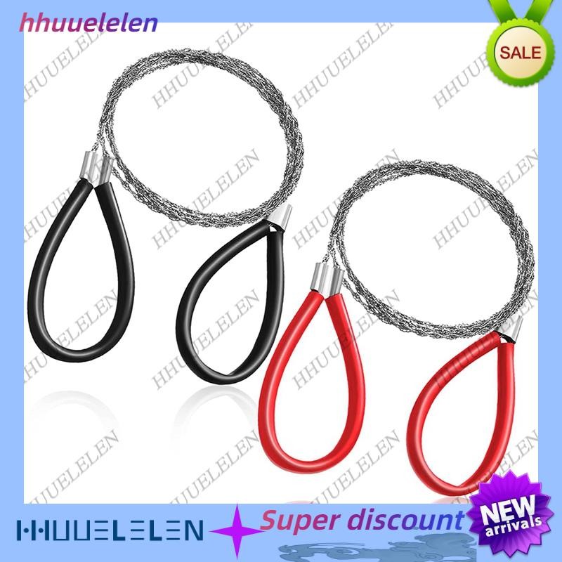 【hhuuelelen】2 PC PVC Pipe Cable Saw Stainless Steel Wire Saw Hand ...