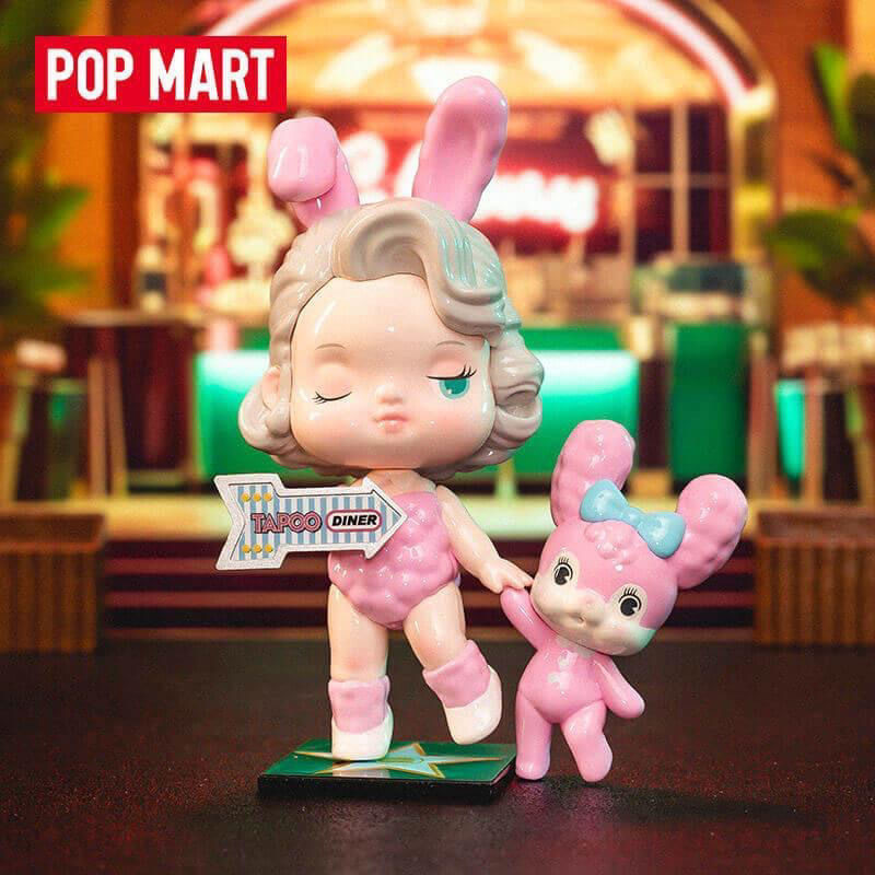 TAPOO Second Generation Retro Restaurant Set POPMART Bubble Mart ...
