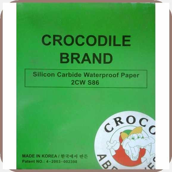 CROCODILE,Fc,Sandpaper,GF[100,TE[Sheets,oh[/,Ch[Ream,r[Sand-XPaper ...