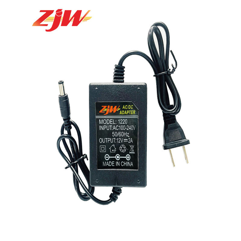 ZJW 12V 2A 2 line Power Adaptor Switching power supply Rainproof CCTV ...