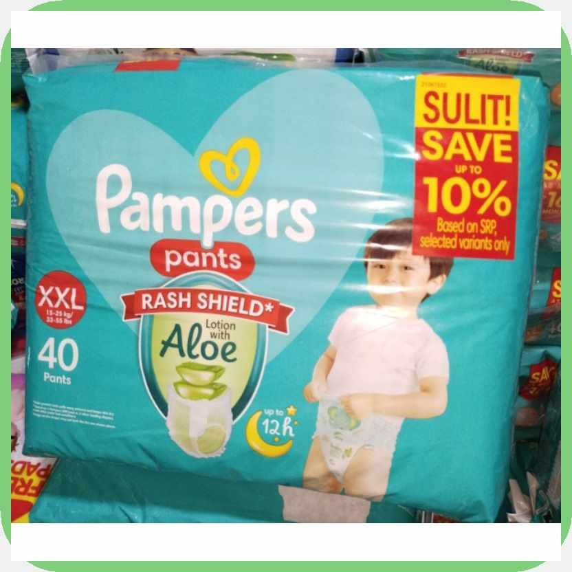 PAMPERS^gO)XXL#Ty_PANTS+S@Y@(40+Q@PCS)+B@(RASH+o@SHIELD) | Shopee ...