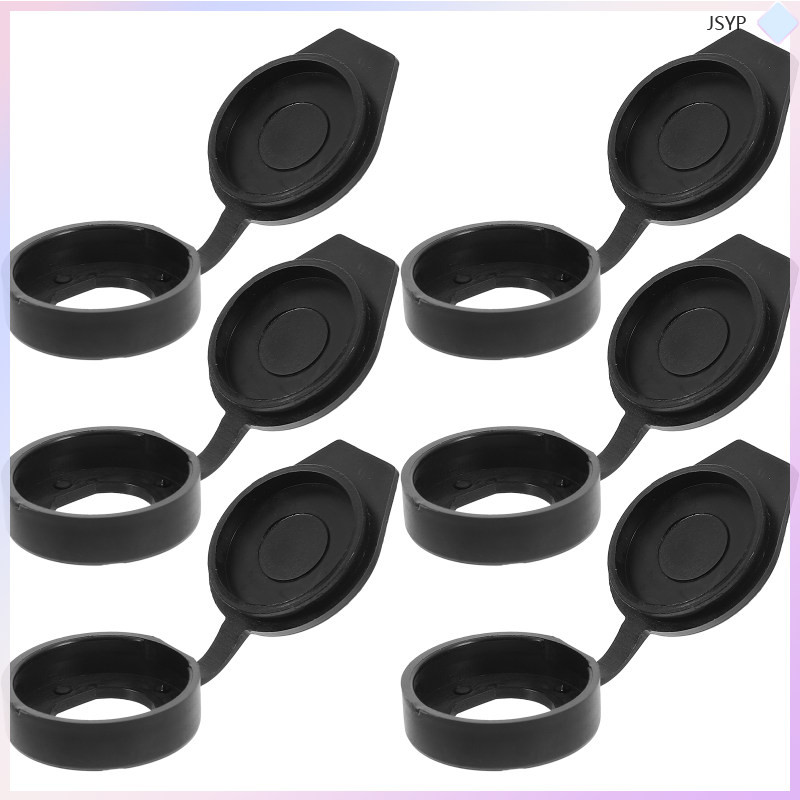 6 Pcs Door Lock Gate Bumpers Rain Waterproof Cover Switch Square Hole ...