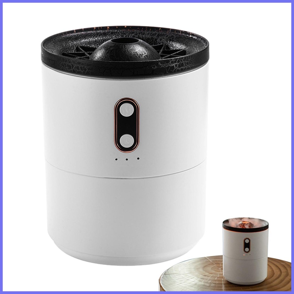 Volcano Humidifier Quiet Flame Diffuser Silent Volcano Humidifiers For ...
