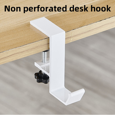 Non Perforated Table Edge Hook, Simple Single Hook, Space Aluminum Hook ...