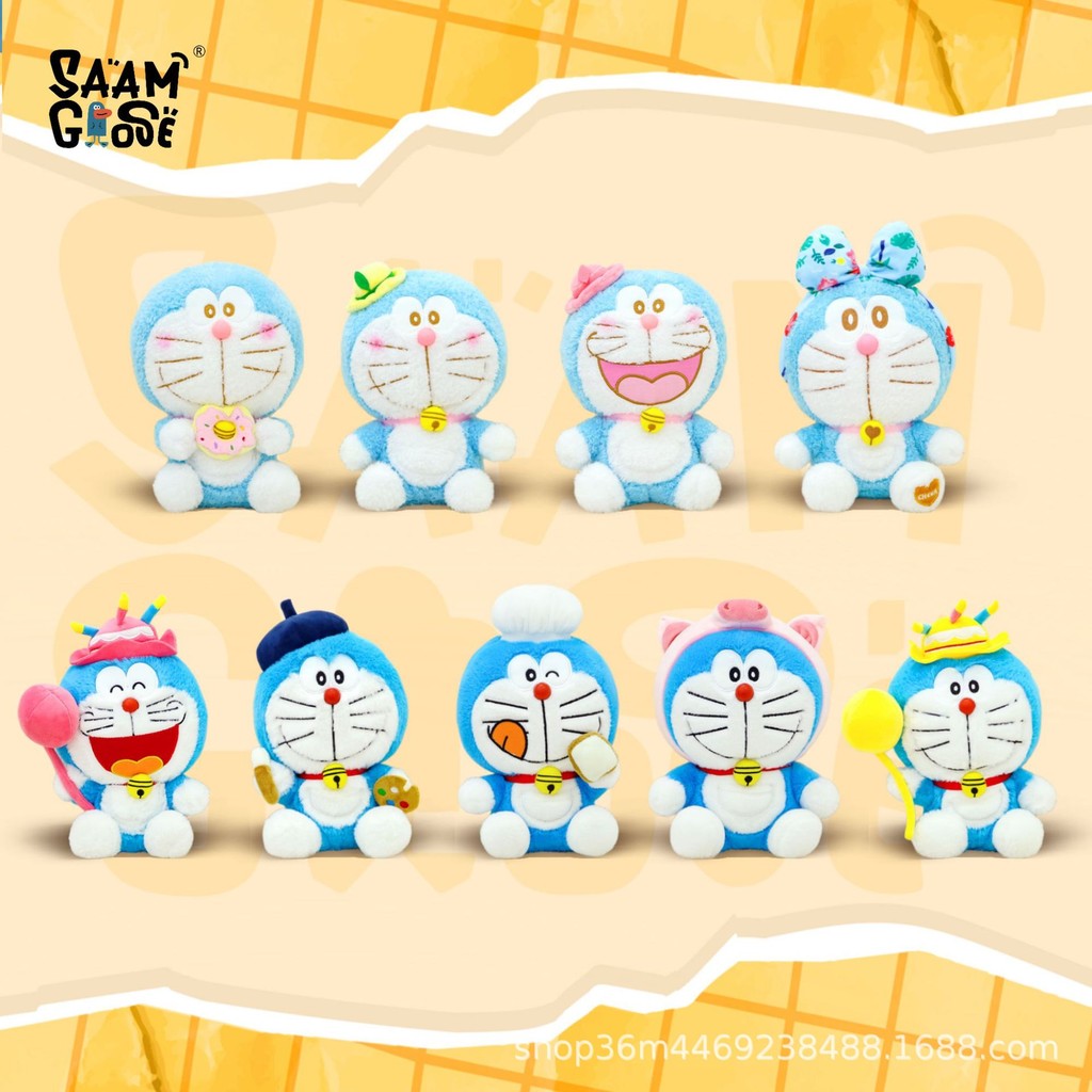 Genuine Dora A Dream Doll Cute Plush Toy Ding Dong Doraemon Doll ...