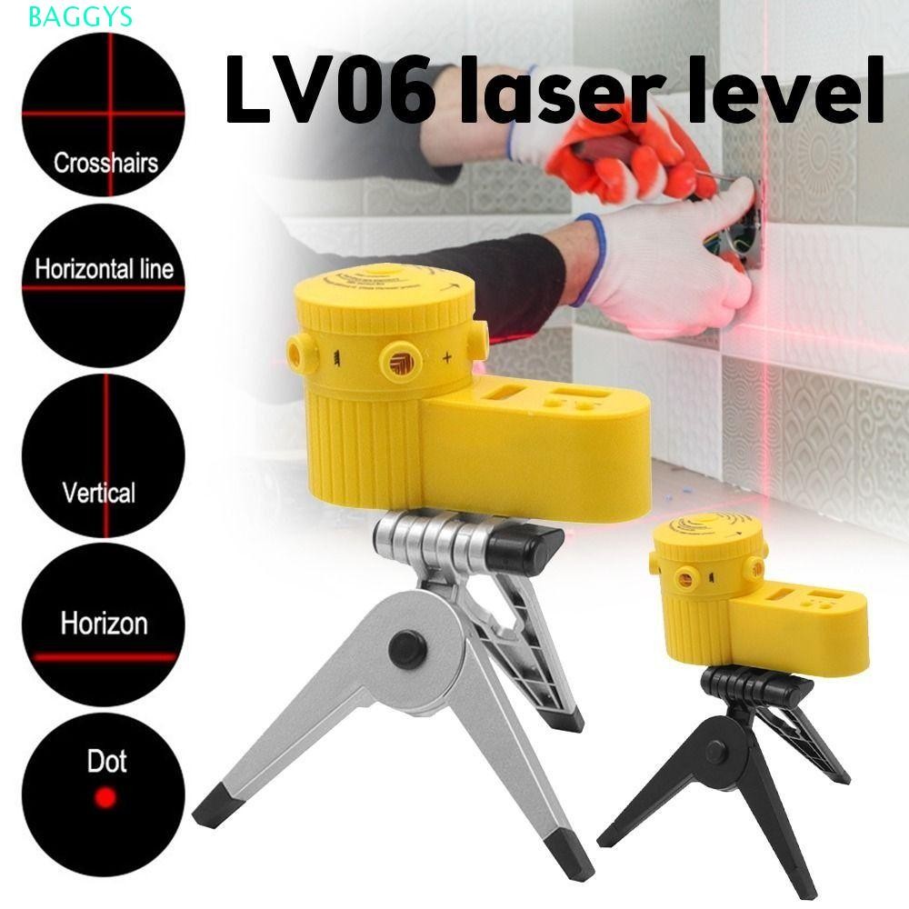 BAGGYS Laser Level Meter, 4 in 1 Vertical Horizontal Measuring Laser ...